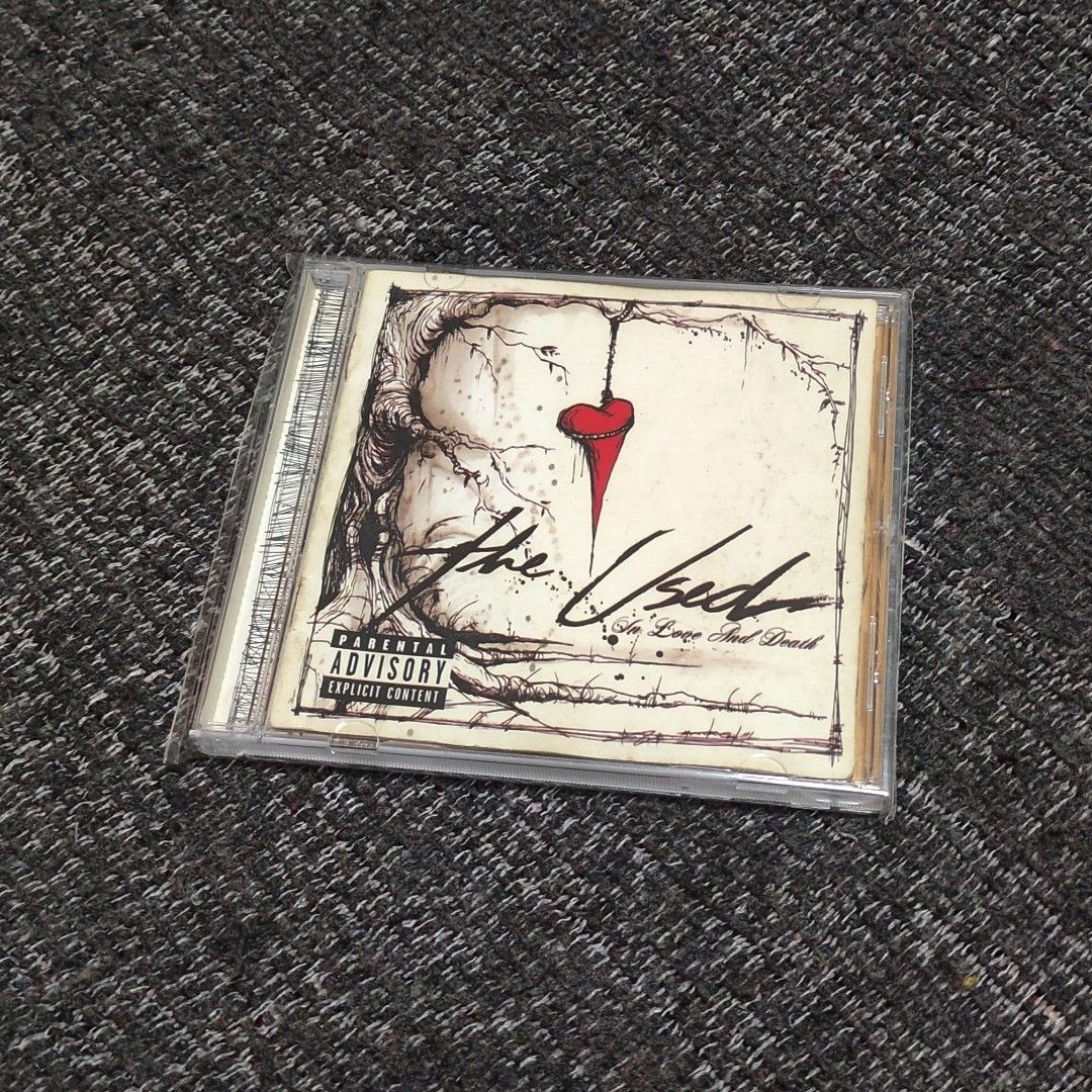 THE USED "IN LOVE AND DEATH" CD ALBUM, Hobbies & Toys, Music & Media ...