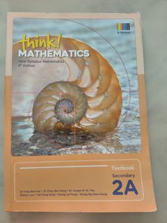 think! Mathematics 3A & 3B e-Bundle: Secondary 3 Express, Hobbies ...