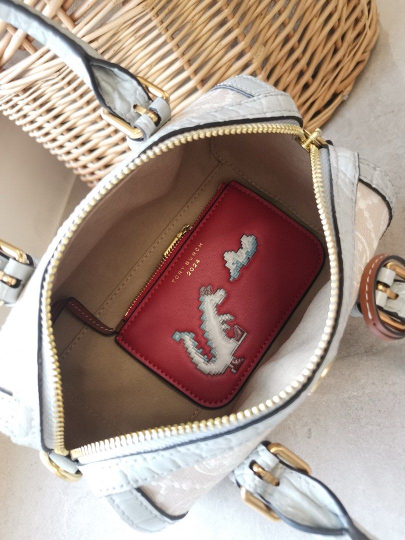 Tory Burch Boston 2024 Lion Year bag, Women's Fashion, Bags & Wallets ...