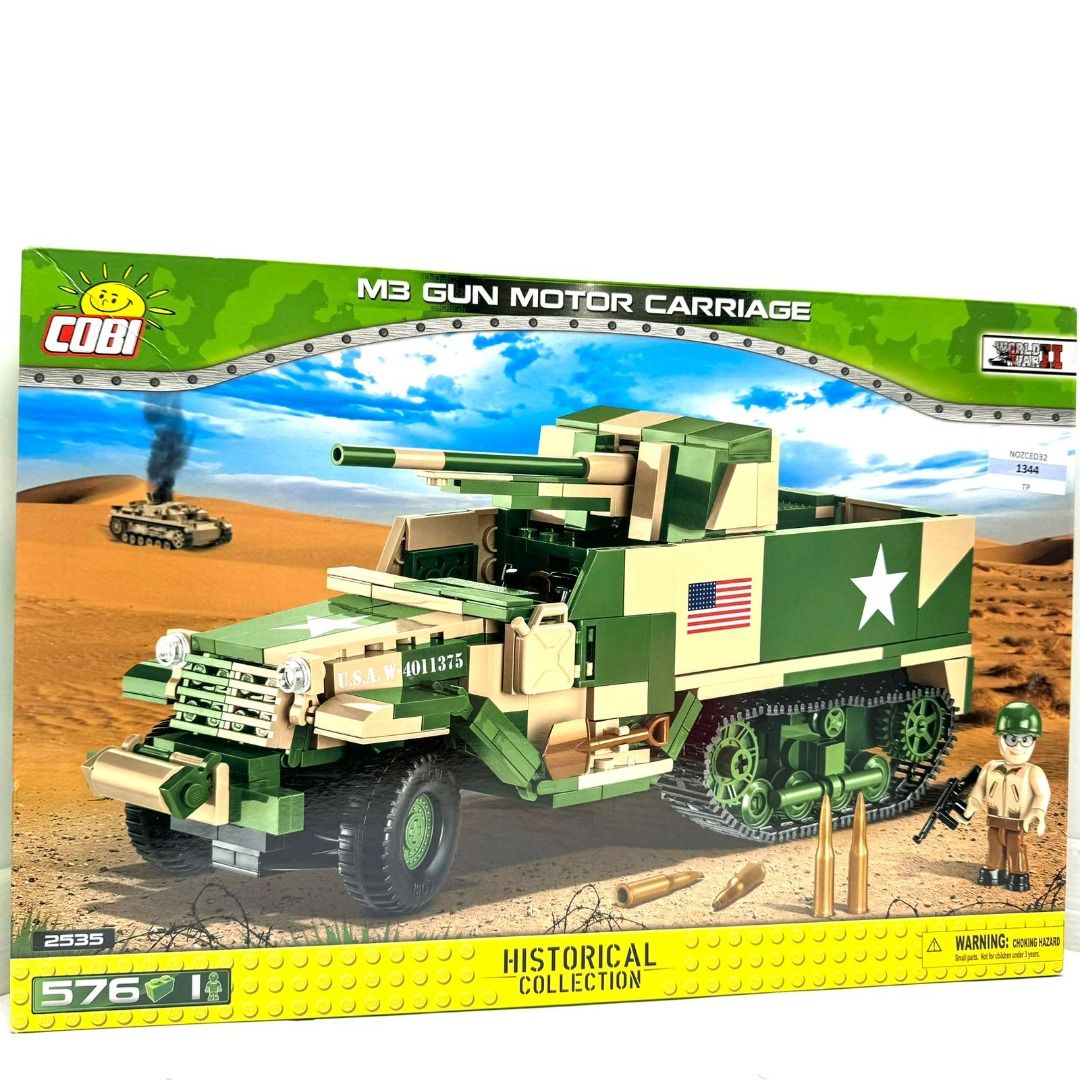 TP-COBI Historical Collection M3 Gun Motor Carriage, Hobbies & Toys ...