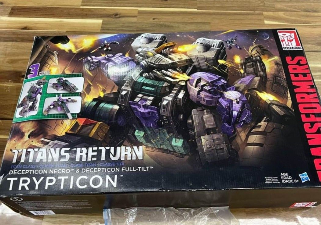 Transformers Titans Return Trypticon TF TR G1 hasbro siege kingdom earthrise war for cybertron ...