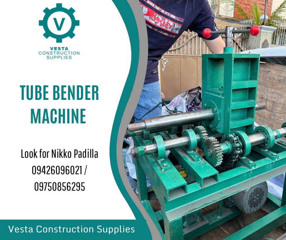 tube bender machine, Commercial & Industrial, Construction Tools ...