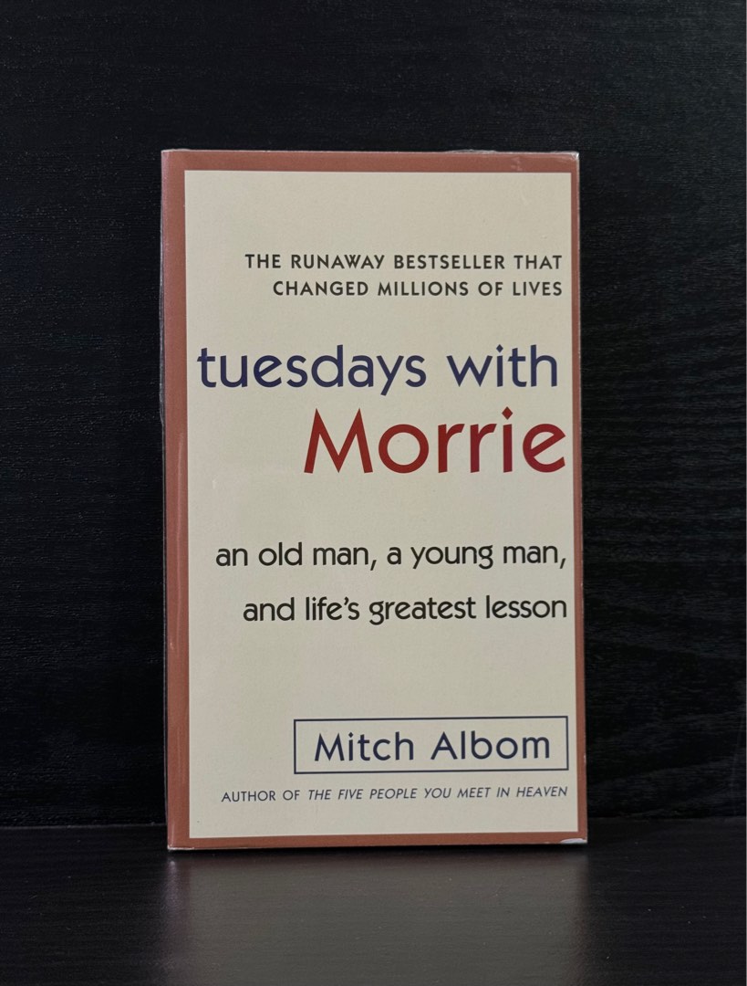 Tuesdays with Morrie by Mitch Albom, Hobbies & Toys, Books & Magazines ...