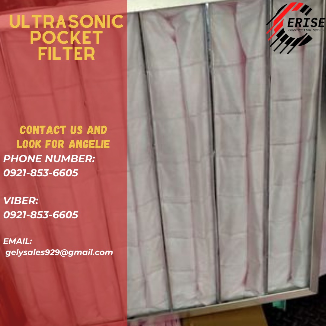 ULTRASONIC POCKET FILTER, Commercial & Industrial, Construction Tools ...