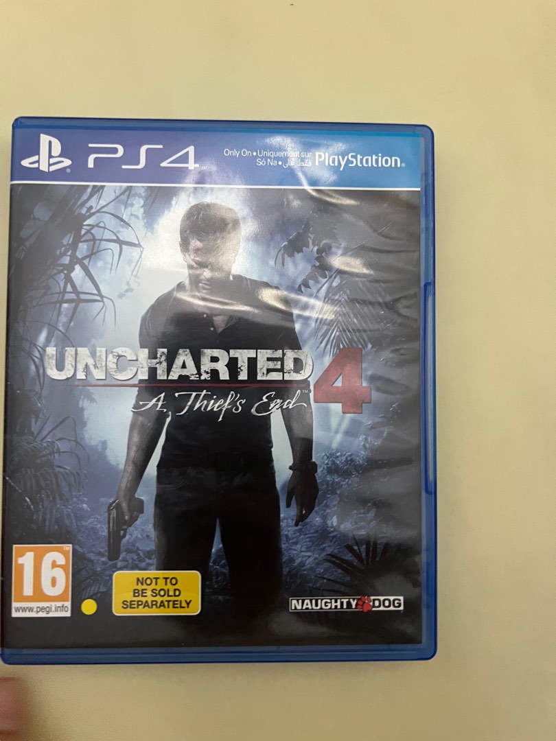 Uncharted 4 a thiefs end, Video Gaming, Video Games, PlayStation on Carousell