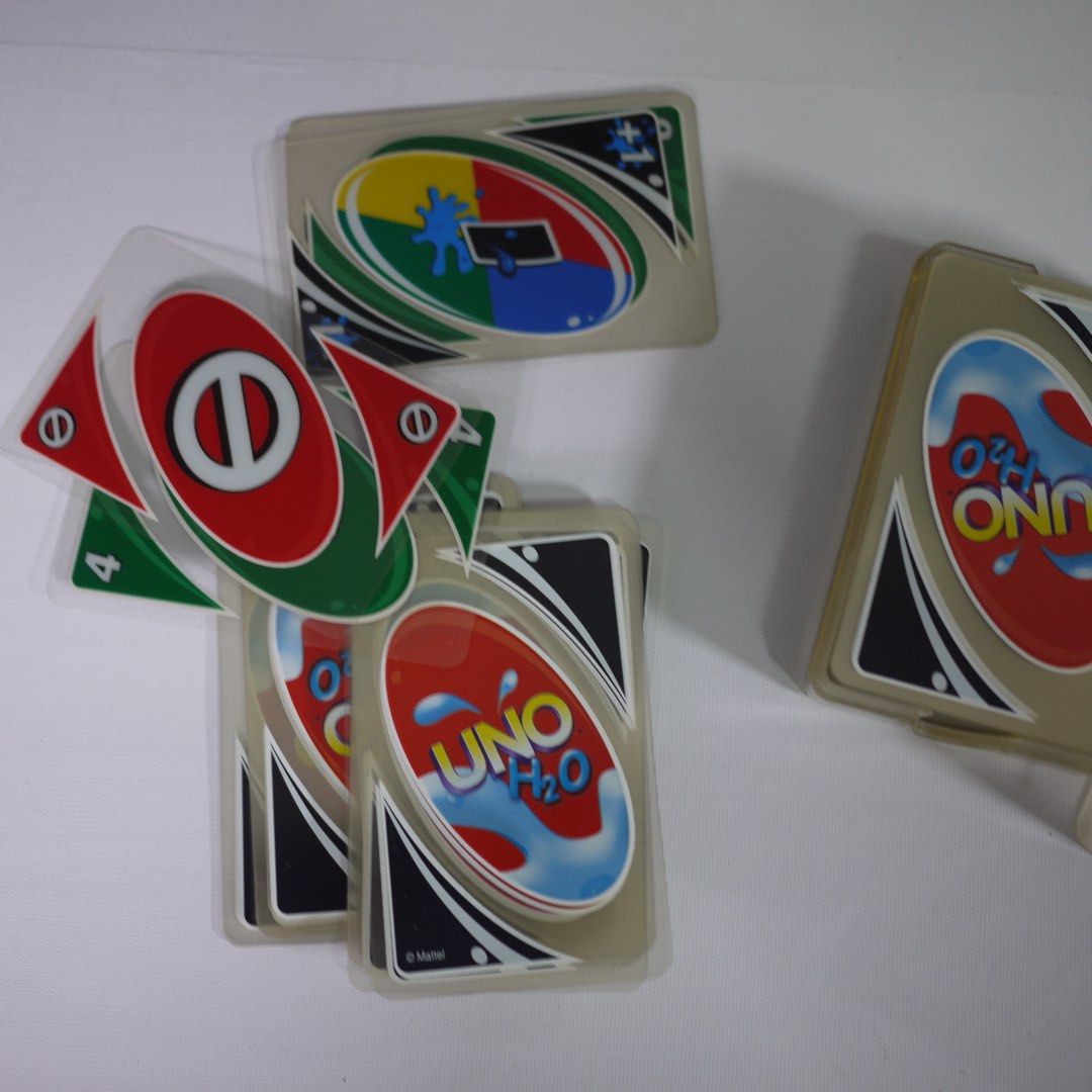 Uno H2O waterproof card deck, Hobbies & Toys, Toys & Games on Carousell