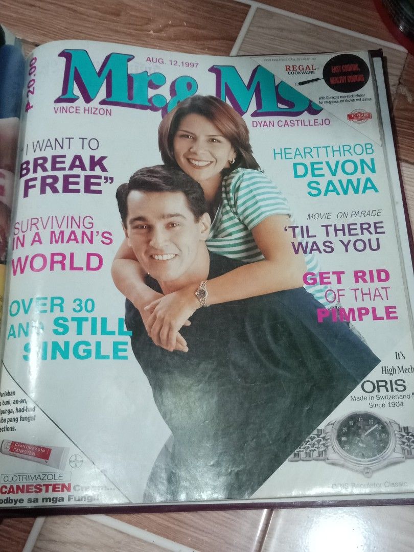 VINTAGE 1997 BINDED MR. AND MRS. MAGAZINE, Hobbies & Toys, Books ...