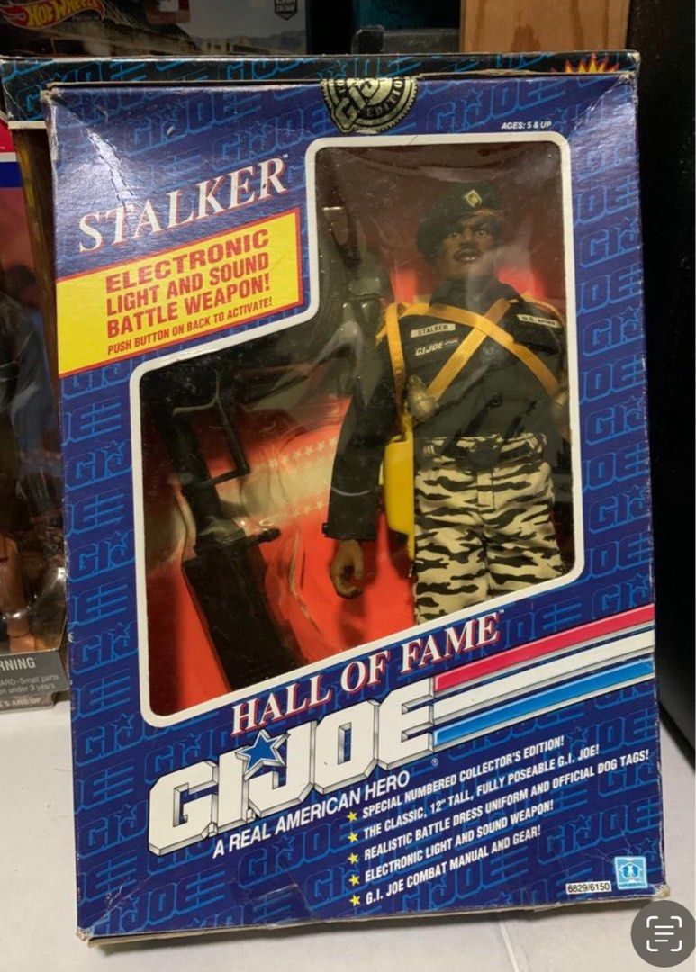 Vintage GI Joe Hall Of Fame Stalker 12” figurine, Hobbies & Toys, Toys ...