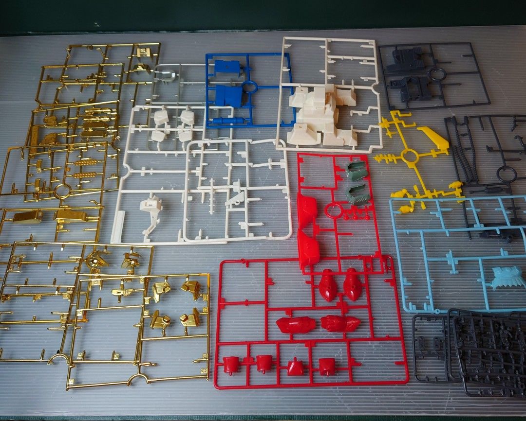 Vintage SD Gundam runner/sprue, Hobbies & Toys, Toys & Games on Carousell