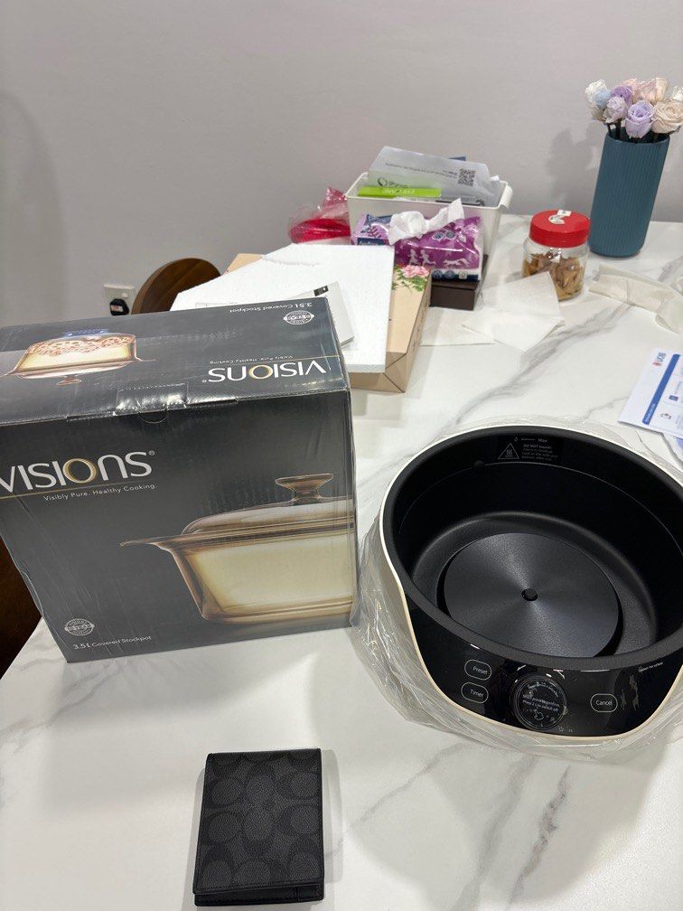 Vision cooking pot 3.5L stockpot, TV & Home Appliances, Kitchen ...