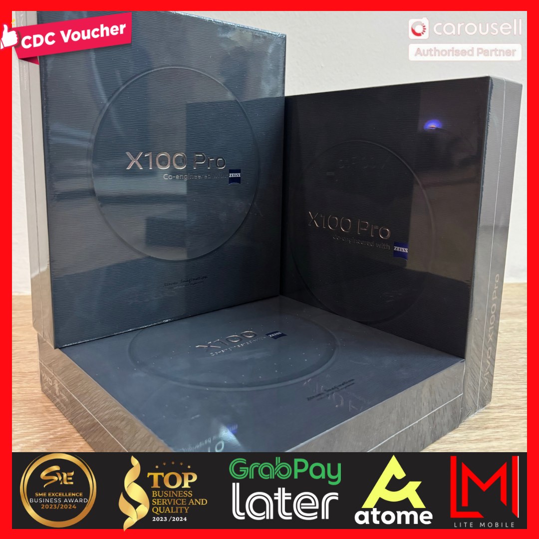 Vivo X100 Pro 5G 512GB Local Sg Set Black 512 GB, Mobile Phones ...