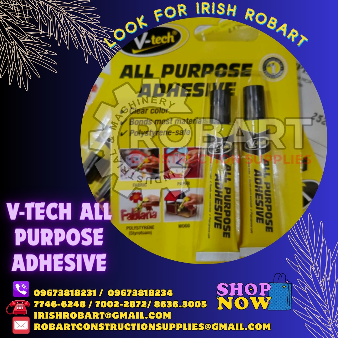 V-TECH ALL PURPOSE ADHESIVE, Commercial & Industrial, Construction ...