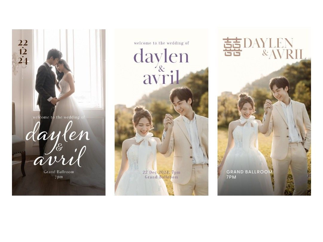 Wedding Poster/ Signage| Digital Format | Customise from template ...