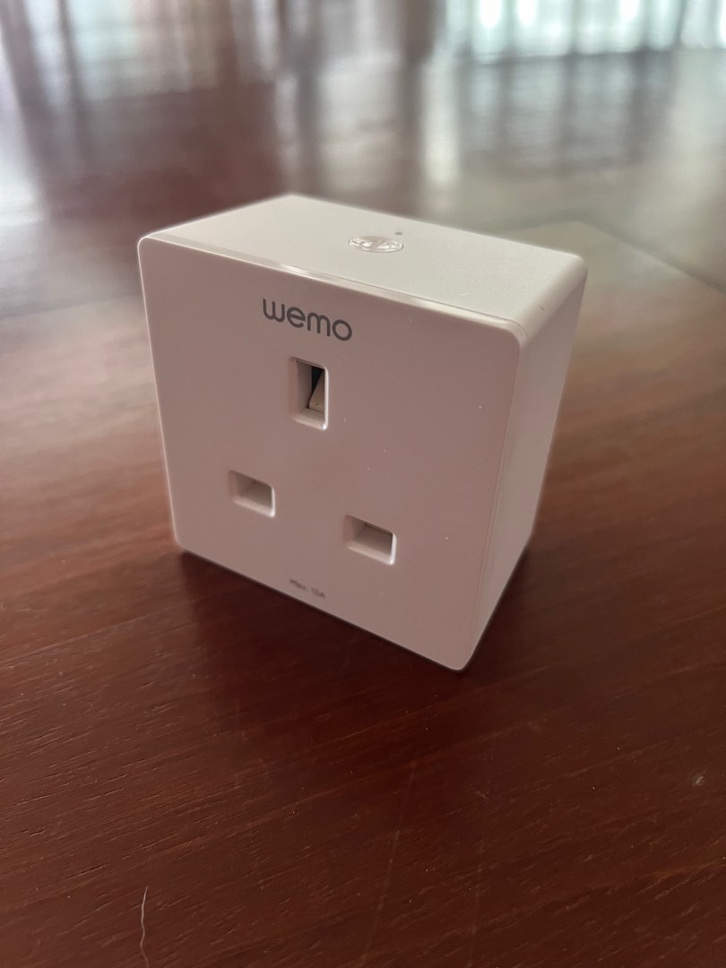 Wemo Smart Switch Plug with Thread, TV & Home Appliances, Electrical, Adaptors & Sockets on ...