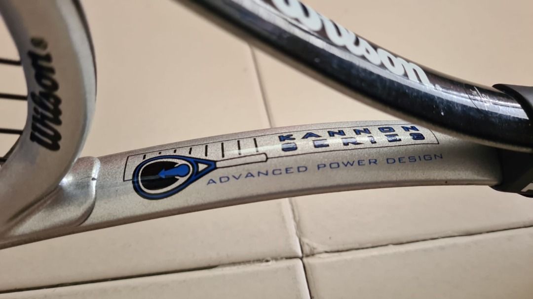 Wilson brand tennis racquet, Sports Equipment, Sports & Games, Racket ...