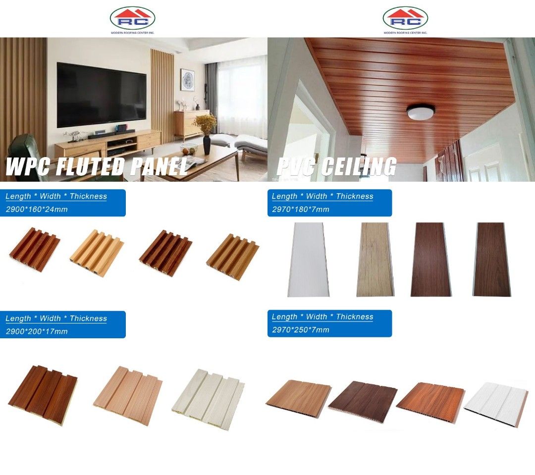Wpc wall and upvc wall and ceiling, Furniture & Home Living, Home Decor ...
