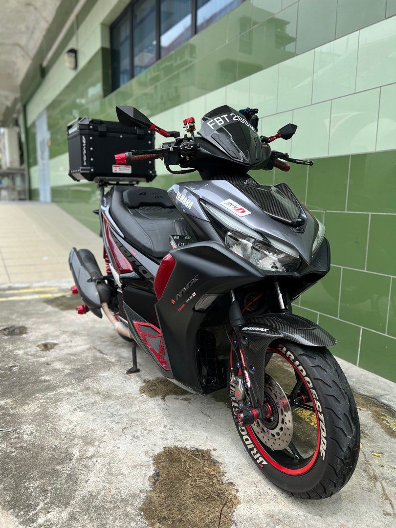 Yamaha Aerox V2 Keyless (Oct 2031), Motorcycles, Motorcycles for Sale ...