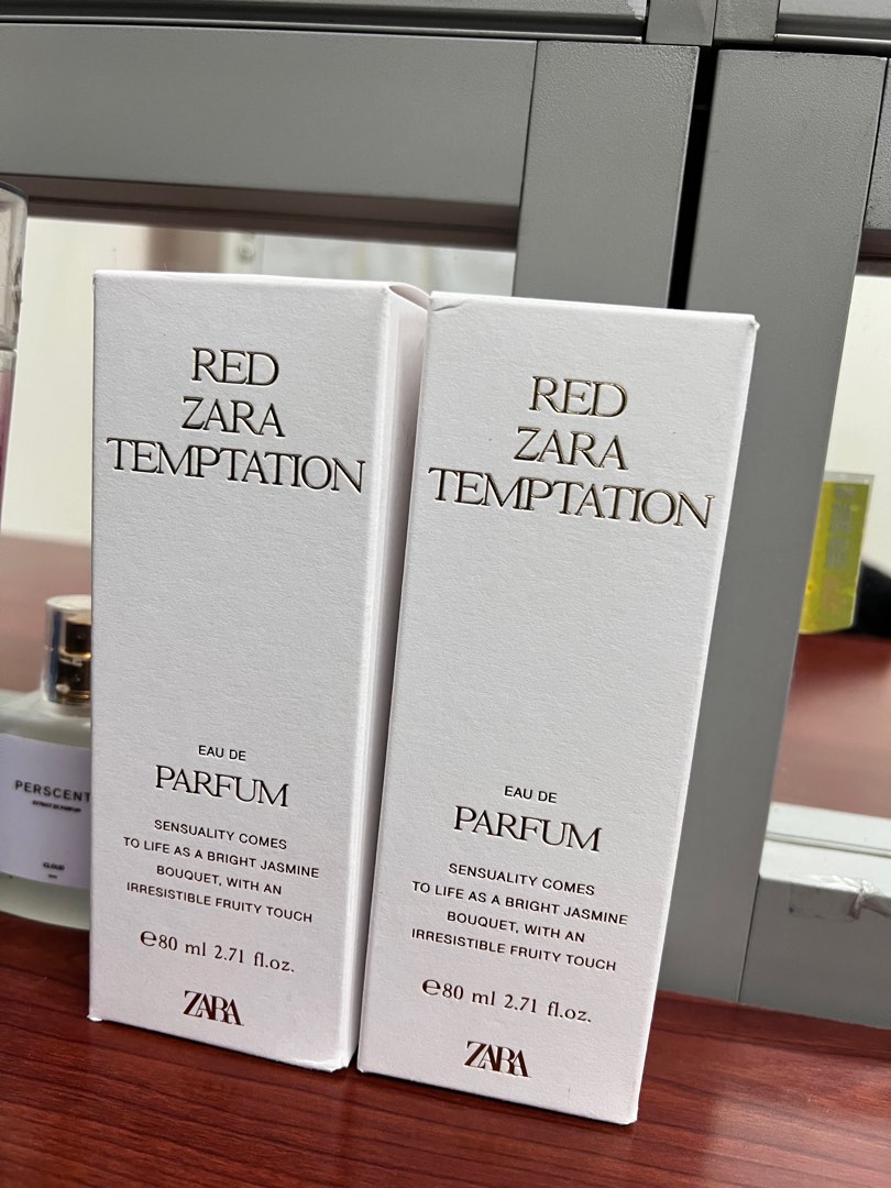 Zara Red Temptation Perfume Baccarat Rouge, Beauty & Personal Care, Bath & Body, Body Care on ...