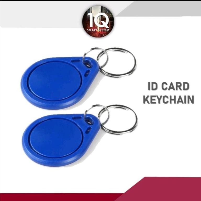 10PCS RFID ID Card Keychain 125Hz RFID Proximity ID Card Token tag Key ...