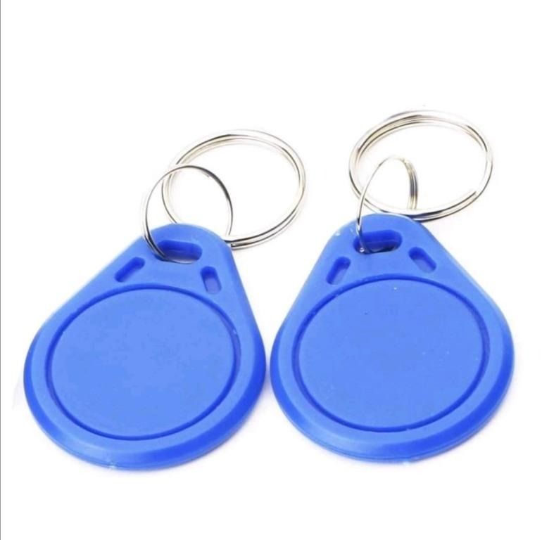 10PCS RFID ID Card Keychain 125Hz RFID Proximity ID Card Token tag Key ...