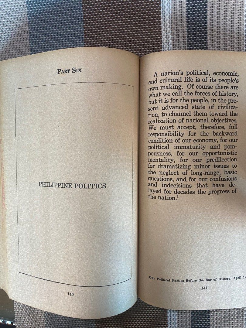 1965 Philippines RECTO READER Book Selected & Edited By Renato ...