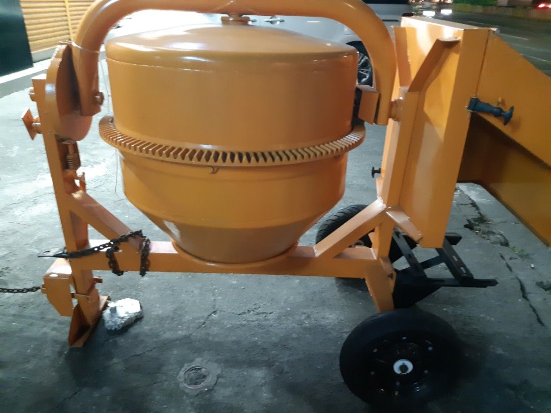 1 bagger Concrete Cement Mixer Mixers Mixing Machine with 5hp Engine ...
