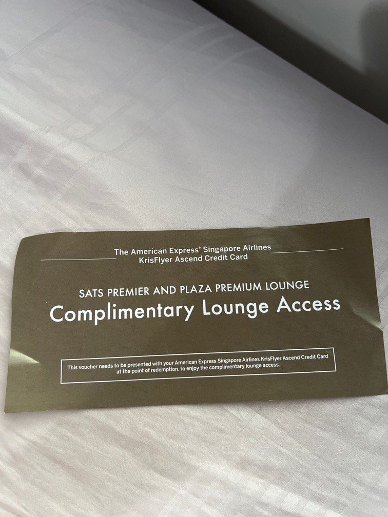 1x Airport Lounge Pass, Tickets & Vouchers, Vouchers on Carousell