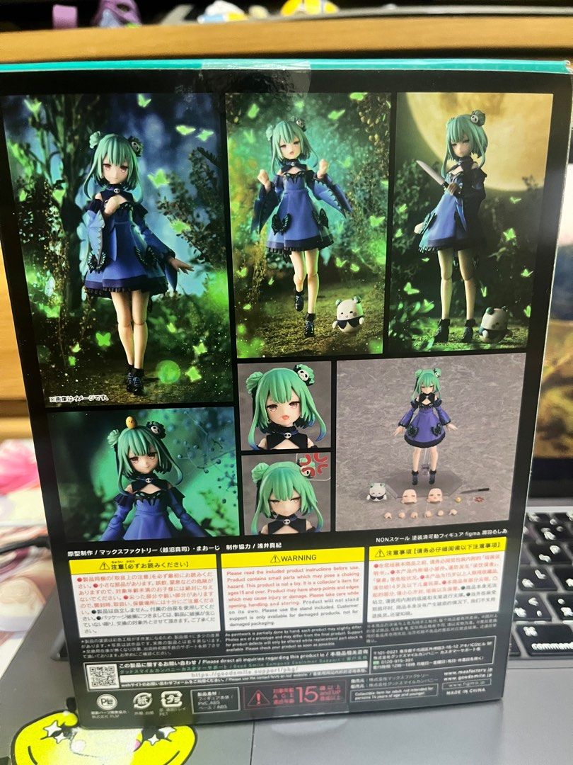 正版 全新 542 figma 潤羽露西婭 hololive 可動 Max Factory 模型 玩具 vtuber 初號機, 書籍、休閒與 ...