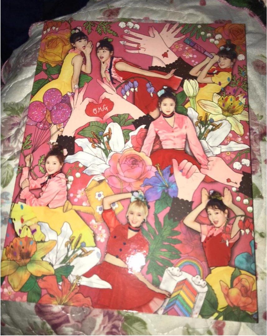coloring book oh my girl