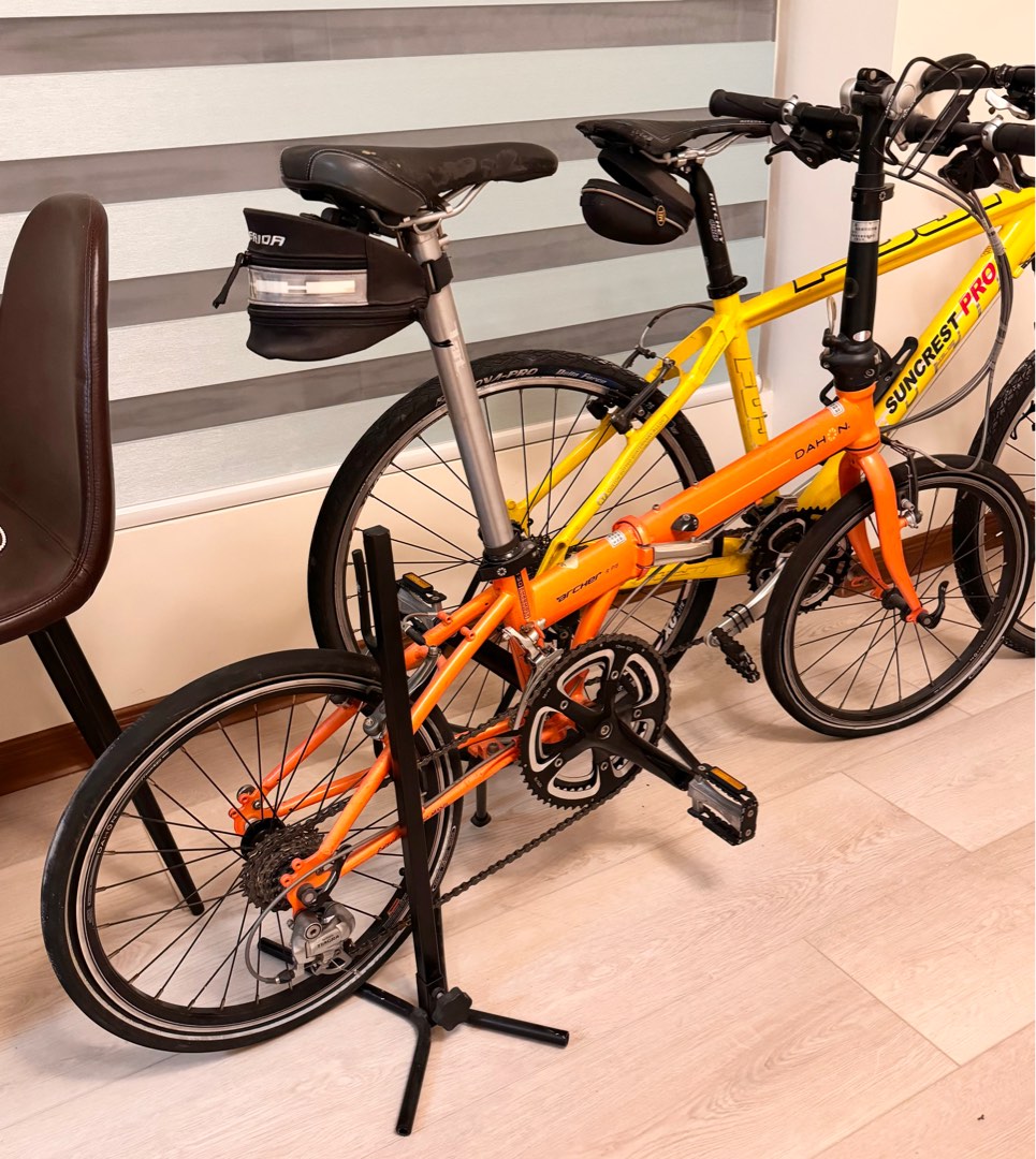 富士 FUJI fuji suncrest 頂級登山車 黃色, 體育器材, 自行車及配件, 單車在旋轉拍賣