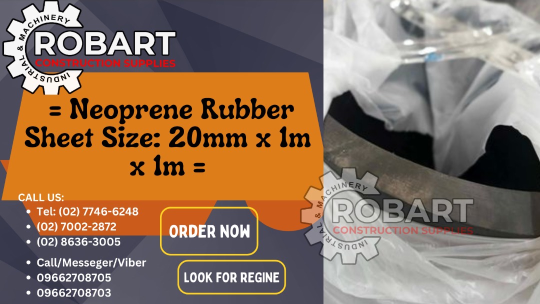 = Neoprene Rubber Sheet Size: 20mm x 1m x 1m =, Commercial & Industrial ...