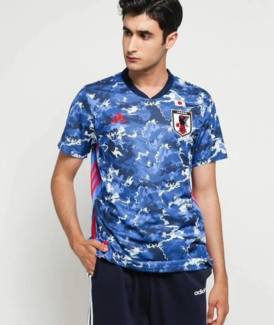 Adidas Samurai JAPAN National Team Football Jersey, Men's Fashion, Tops ...
