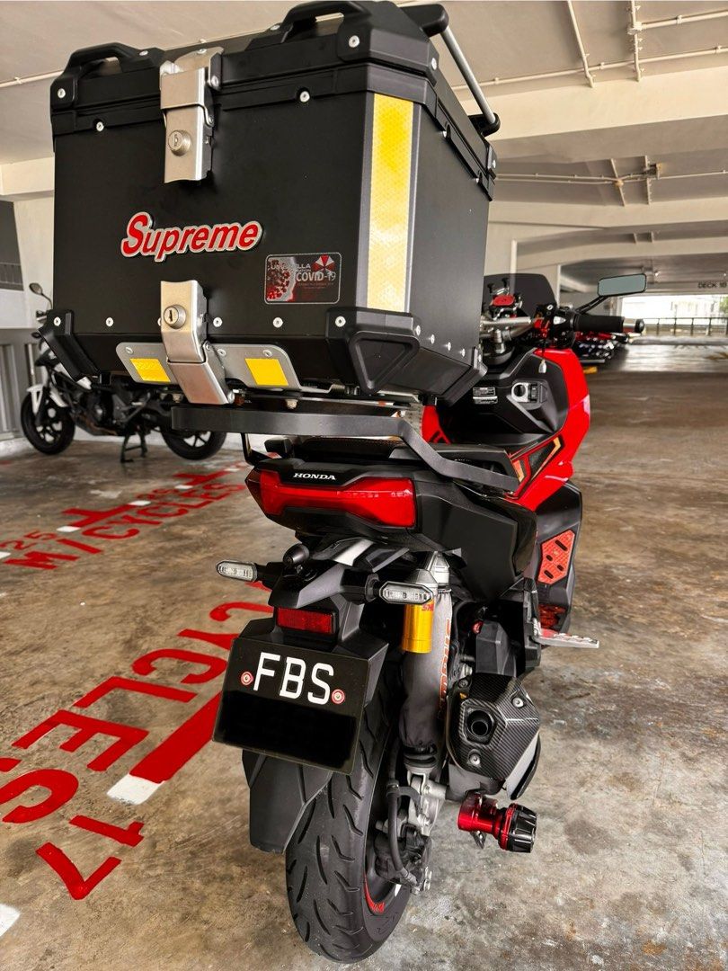 MOTORBIKE ADV150 Honda Red Colour (first owner), Motorcycles ...