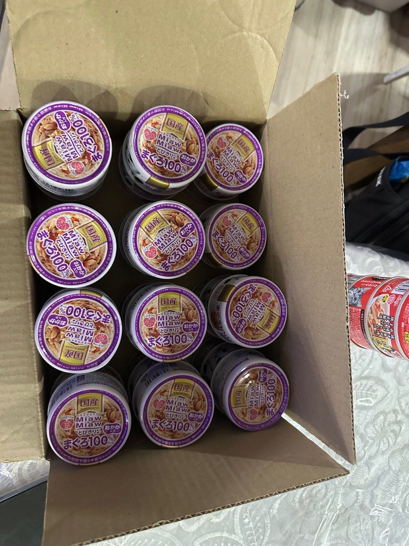 Aixia Miaw Miaw Tuna with Dried Skipjack/ Aixia Yaizu No Maguro tuna and chicken+crabstick, Pet ...