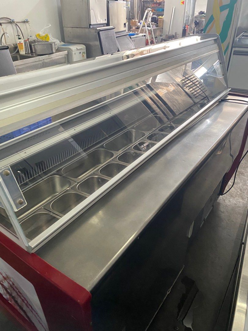 Almost new ice cream display freezer. Gelato freezer. Italy brand ...