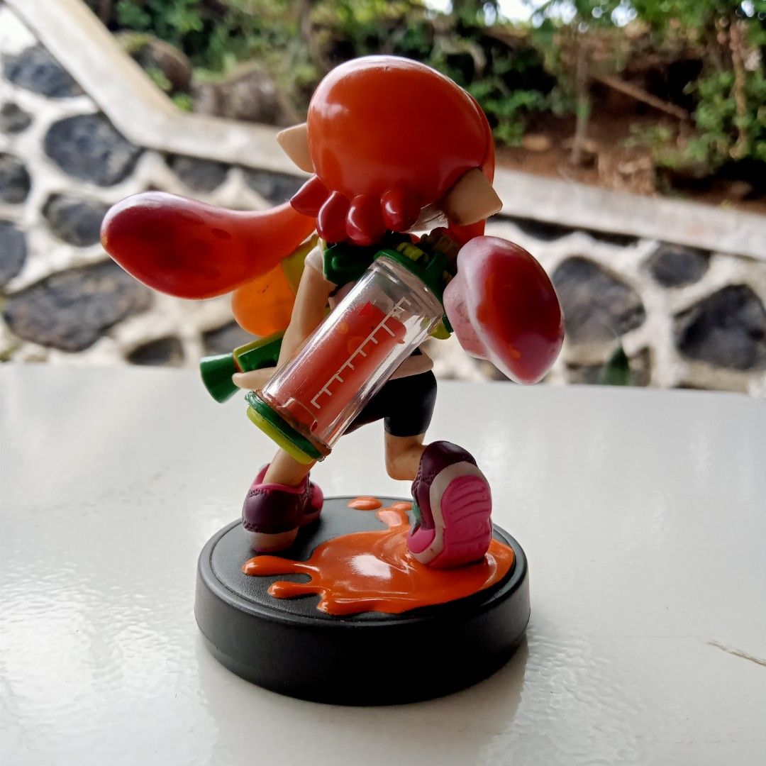 Nintendo Amiibo Splatoon Inkling Girl, Toys & Collectibles, Mainan di ...