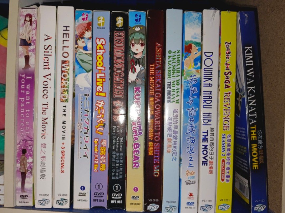 Anime Series/Movie DVD original, Hobbies & Toys, Music & Media, CDs ...