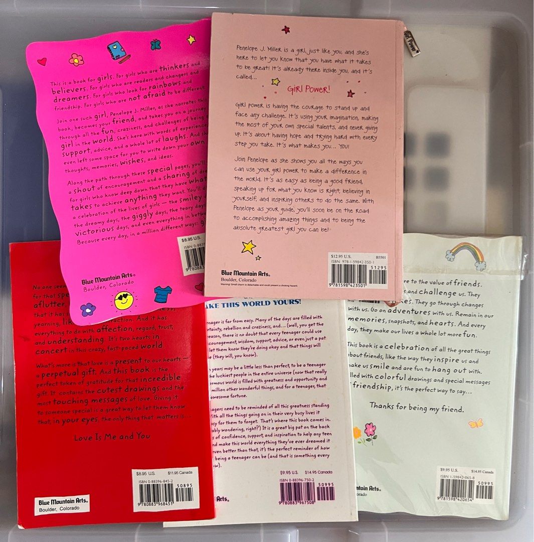 Books for Girls/Teens - Ashley Rice Books (Bundle), Hobbies & Toys ...