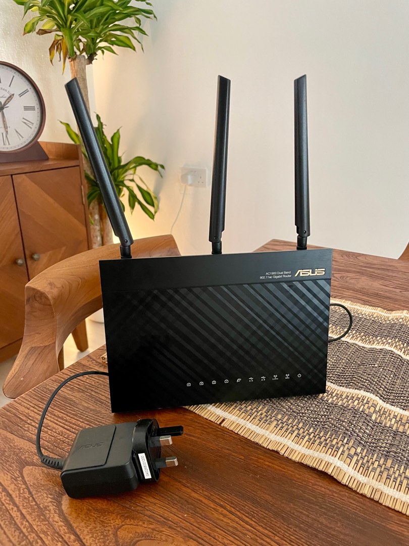 Asus Router AC1900, Computers & Tech, Parts & Accessories, Networking ...