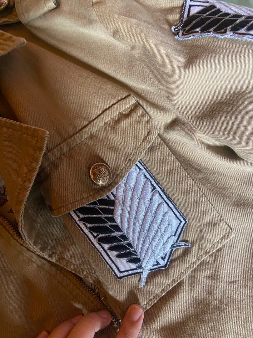 Attack on Titan AOT Jacket, Women's Fashion, Coats, Jackets and ...