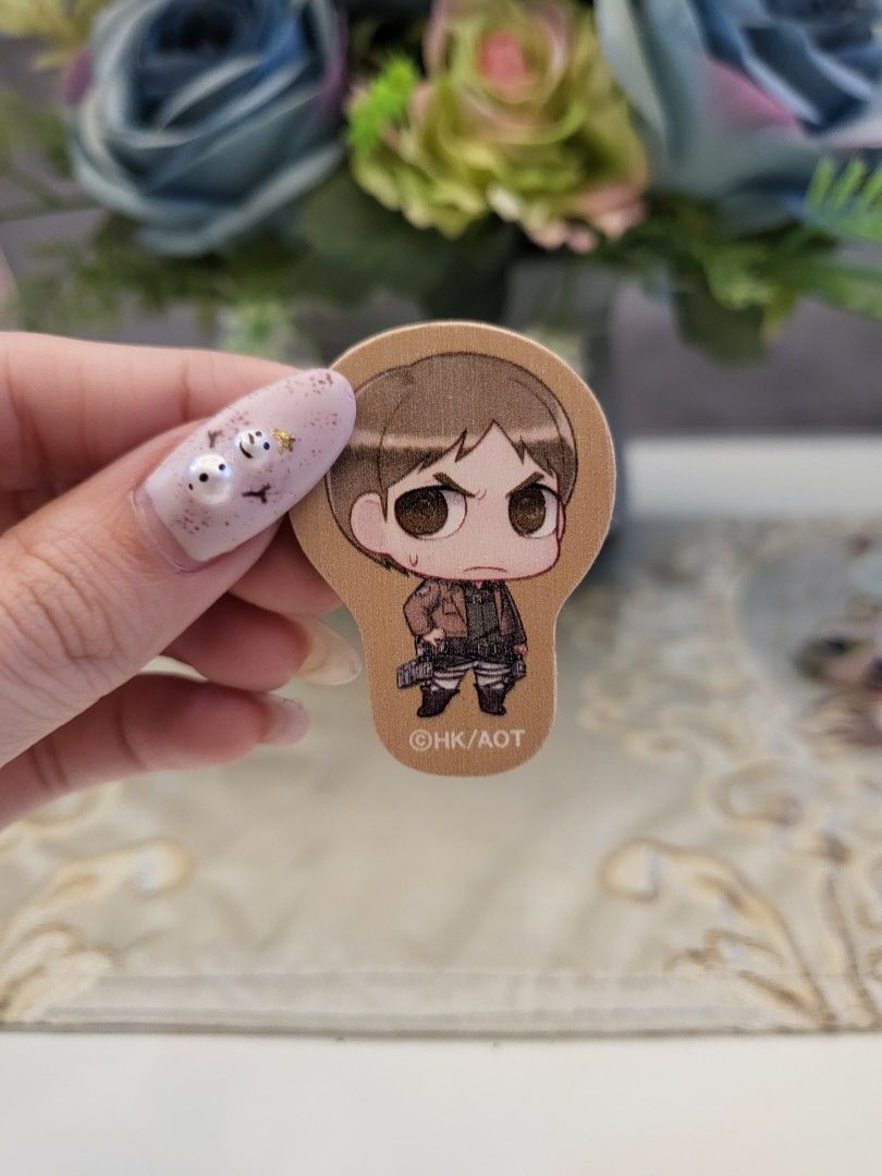 Attack on Titan Moblit Berner Wooden Clip, Hobbies & Toys, Stationary ...