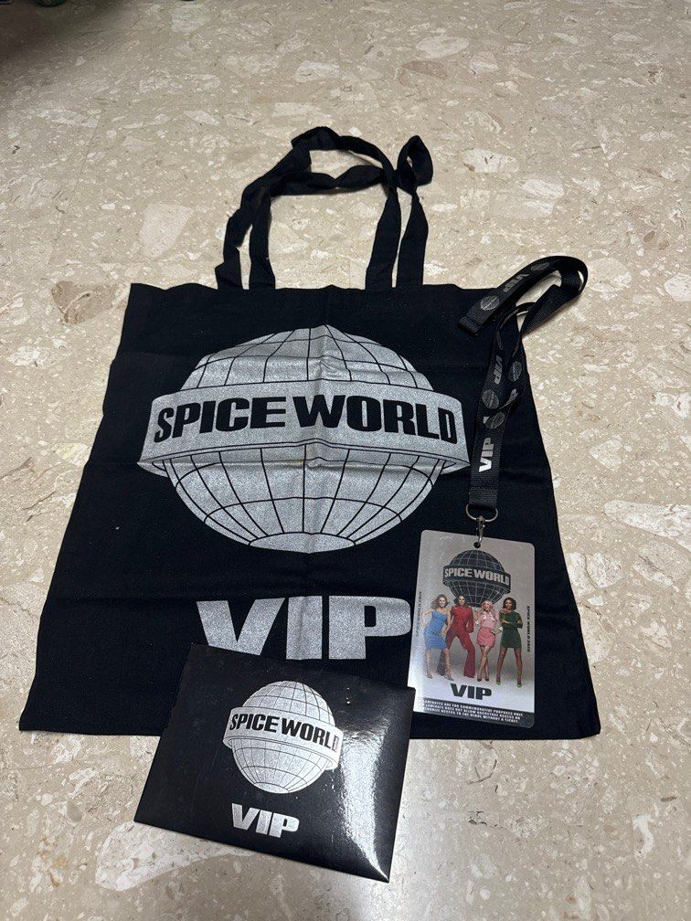 Authentic Brand New Spice Girls Spiceworld 2019 VIP Tote and Lanyard ...