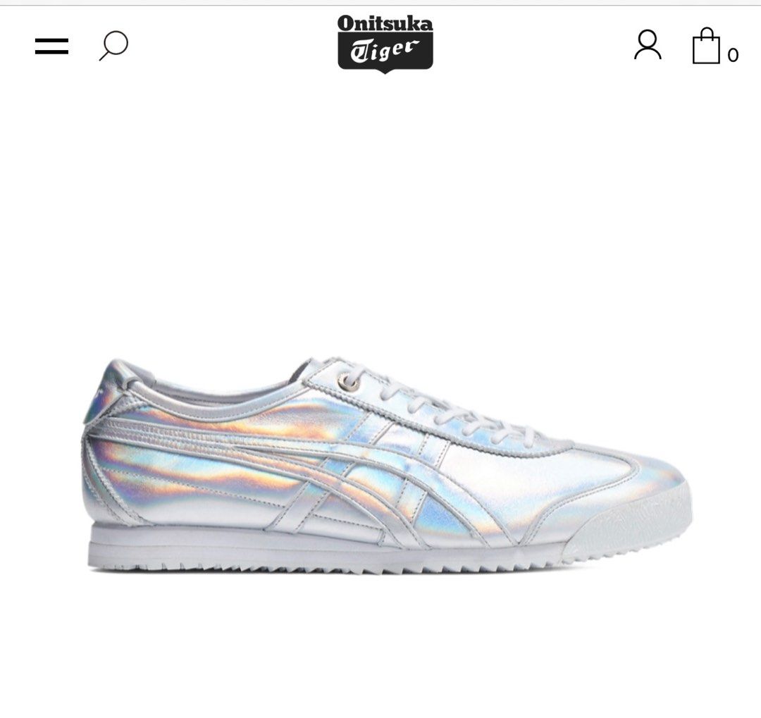 Authentic Onitsuka Tiger Mexico 66 SD limited edition in pure silver ...