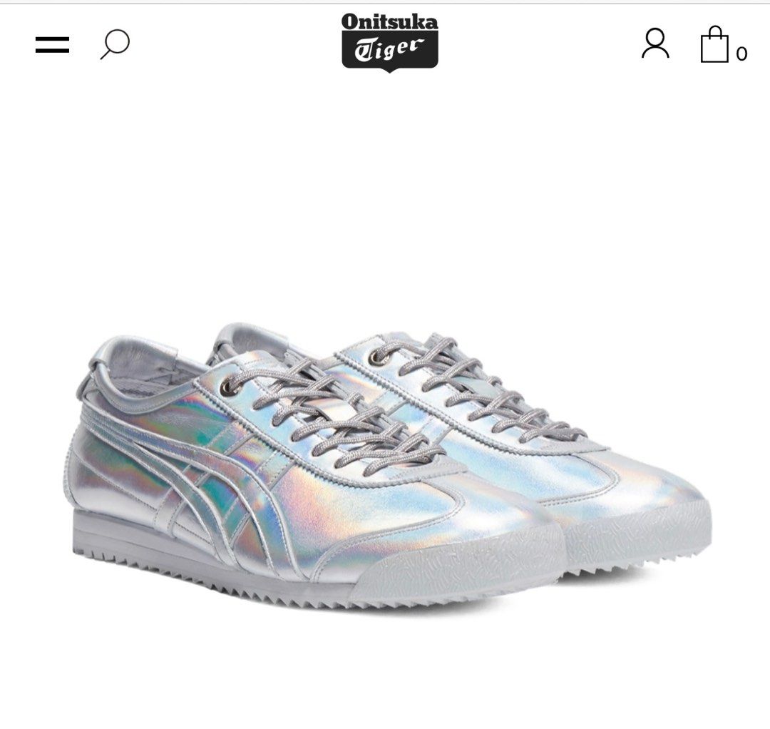 Authentic Onitsuka Tiger Mexico 66 SD limited edition in pure silver ...