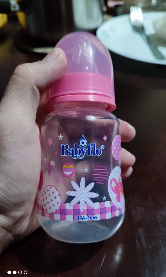 Babyflo Bottle 4oz, Babies & Kids, Nursing & Feeding, Breastfeeding ...