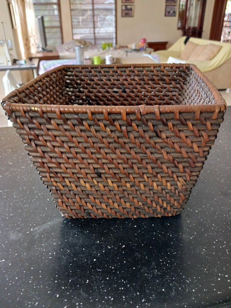 Bakul Rotan / baskets, Furniture & Home Living, Home Improvement ...