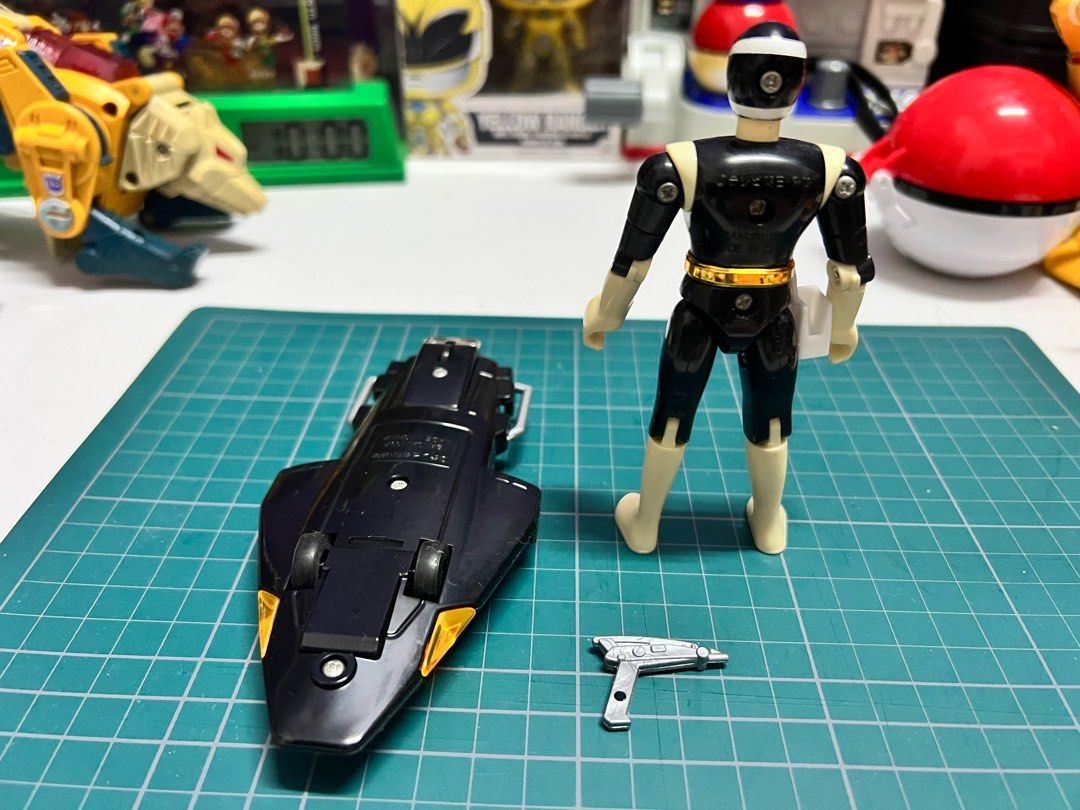 Bandai 1997 Cyber Slider series/Denji Sentai Megaranger Mega Black ...