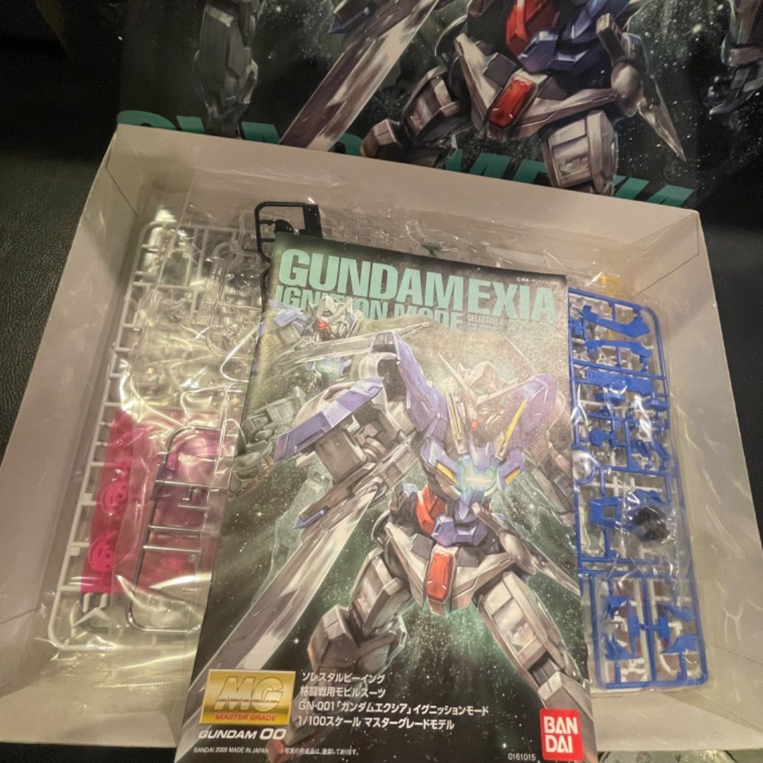 全新靚盒，限量版 罕有絕版 BANDAI MG 1/100 GN00 Gundam Exia Ignition Mode MG HG RG ...