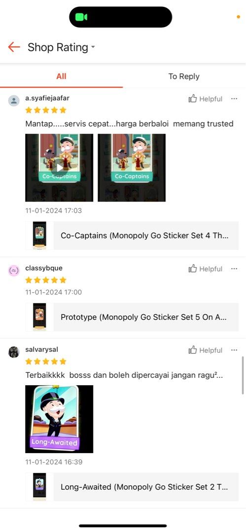 Bank Error (Monopoly Go Sticker Set 6 The Thimble Series), Hobbies ...