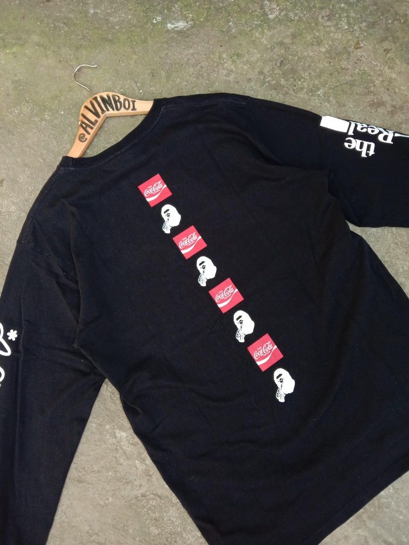 BAPE X COCA COLA, Men's Fashion, Tops & Sets, Hoodies on Carousell